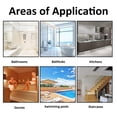 20Pcs PEVA Non Slip Shower Bathtub Stickers Strong Adhesive Safety ...