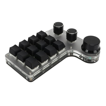 One Handed Mechanical Keyboard,Programmable Keyboard with RGB ...