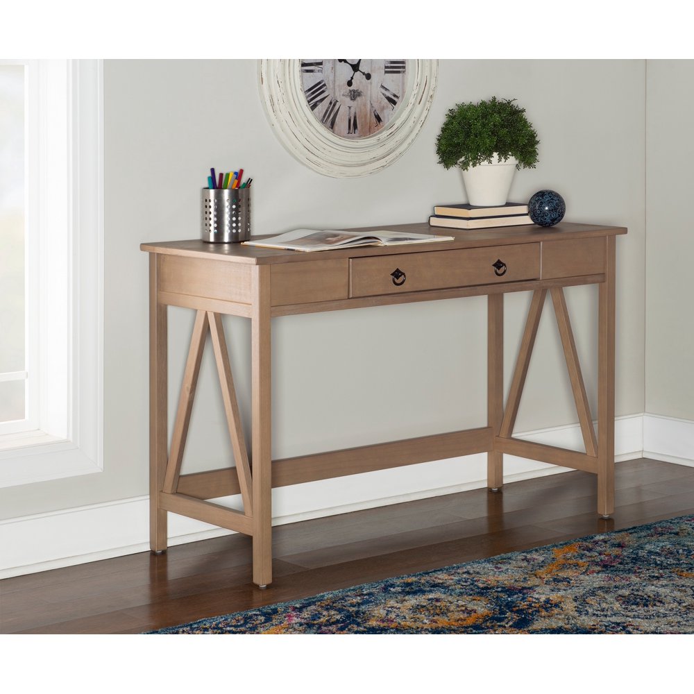 Linon Titian Desk, 30 inches Tall, Multiple Colors - Walmart.com ...