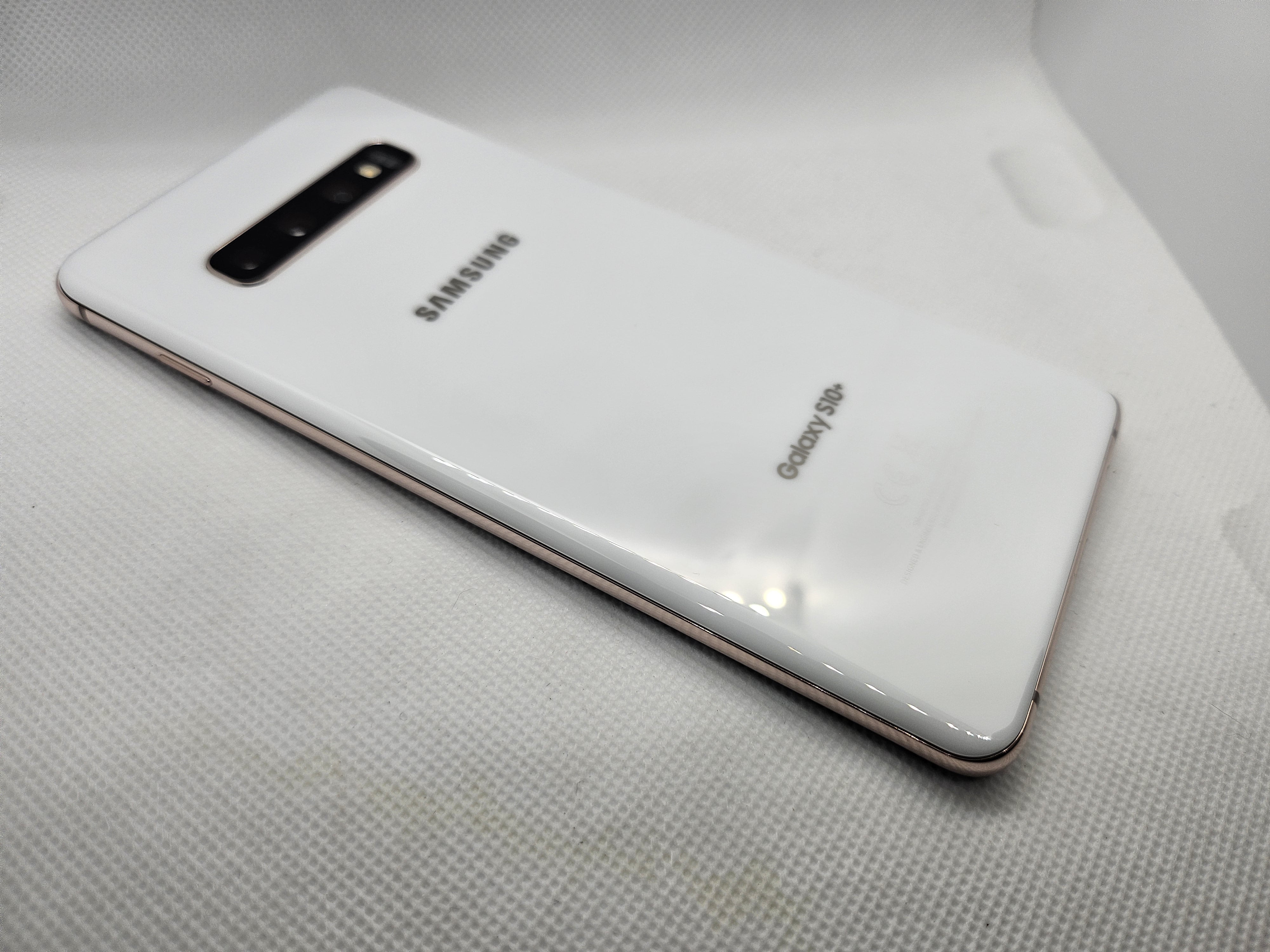 Pre-Owned Samsung Galaxy S10+: Unlocked - 512GB - Ceramic White (Screen ...