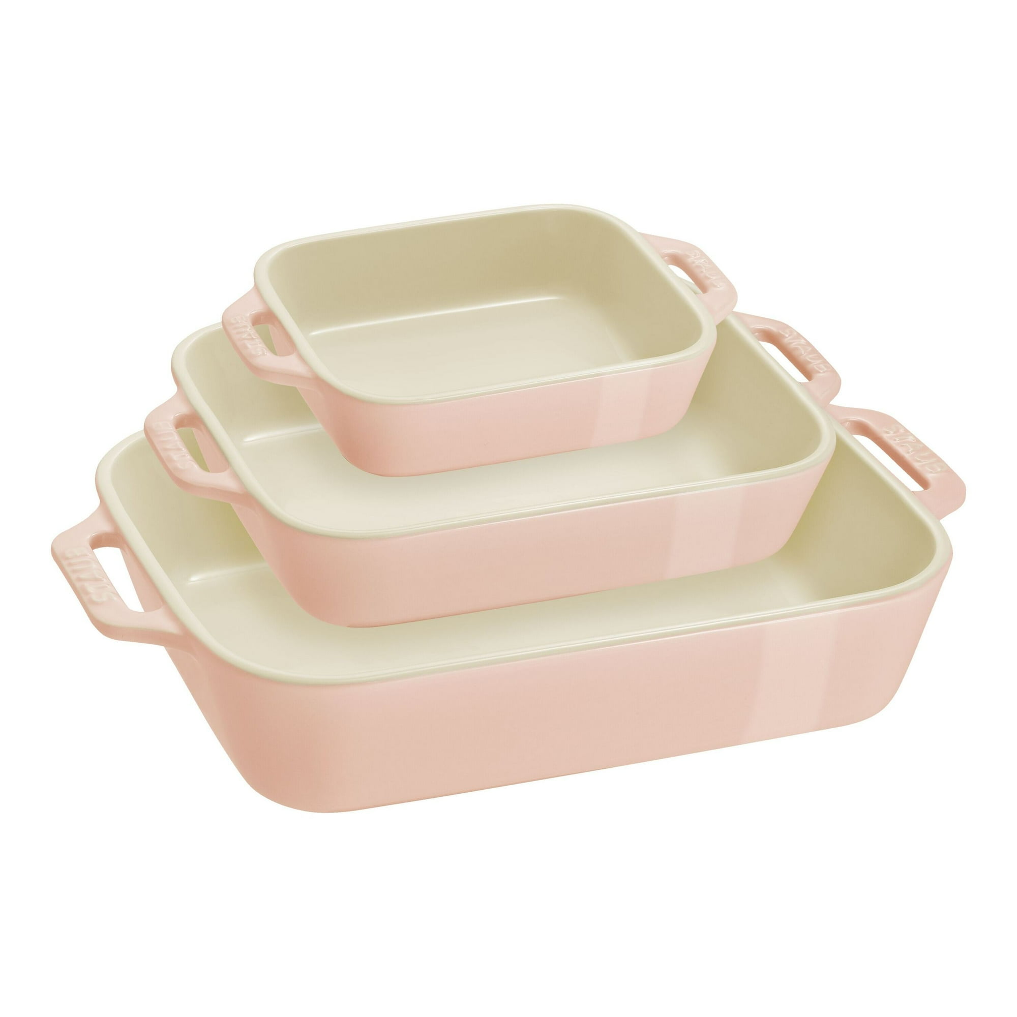 Click here for Staub Ceramique Rectangular Baking Dish Set Macaro... prices