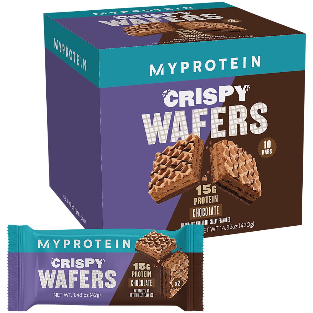Crispy Wafers - Chocolate (10 Bars) - Walmart.com