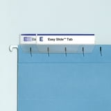 Smead Easy Slide Tab, 1/3-Cut, Clear, 18 Per Pack (64626) - Walmart.com