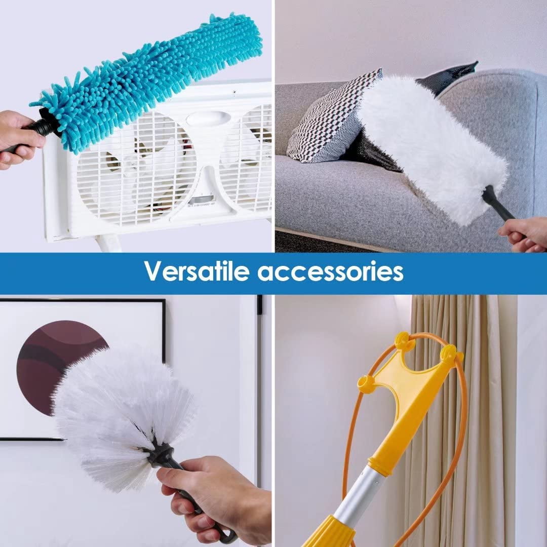Buy Duster Kit for Cleaning 30 Foot High Reach with 7-23 Foot Extension ...