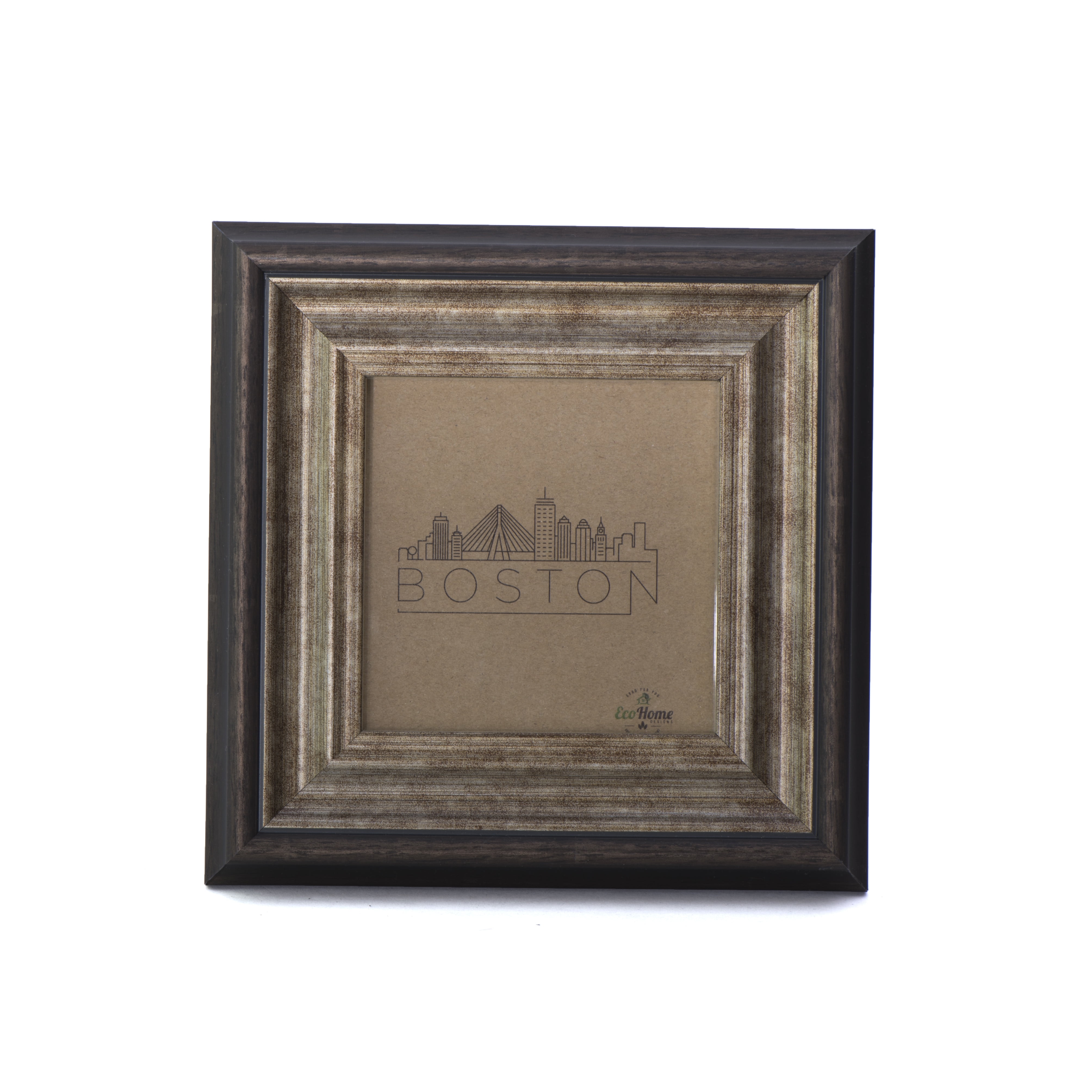 4x4 Picture Frame Antique Brown - Mount the Photo on the wall or ...