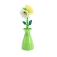 AuroraX Floral Long Handle Kitchen Brush Non Scratch Pan Brush ...