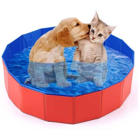 Mcgrady1xm Dog Pool Foldable - Kiddie Pool Hard Plastic Kid Pool ...