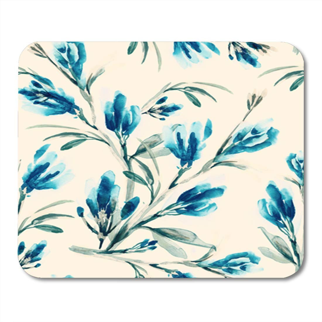 SIDONKU Watercolor Floral Summer Flowers Hand Yellow Water Vintage ...