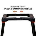 Blackstone Griddle Leg Kit with Adjustable Legs and Base, 1-Piece ...