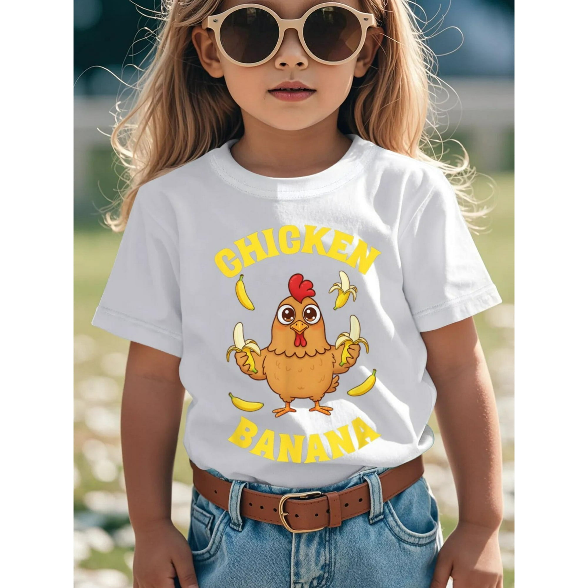 Click here for Generic Chicken Banana Funny Novelty Aesthetic Gra... prices