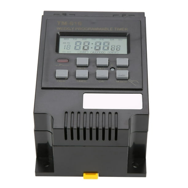 Interruptor de tiempo programable, interruptor de temporizador digital ...
