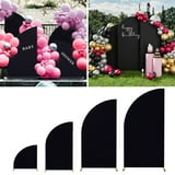 BQBQERT Elegant Spandex Wedding Arch Cover Stretch Fabric Backdrop for ...