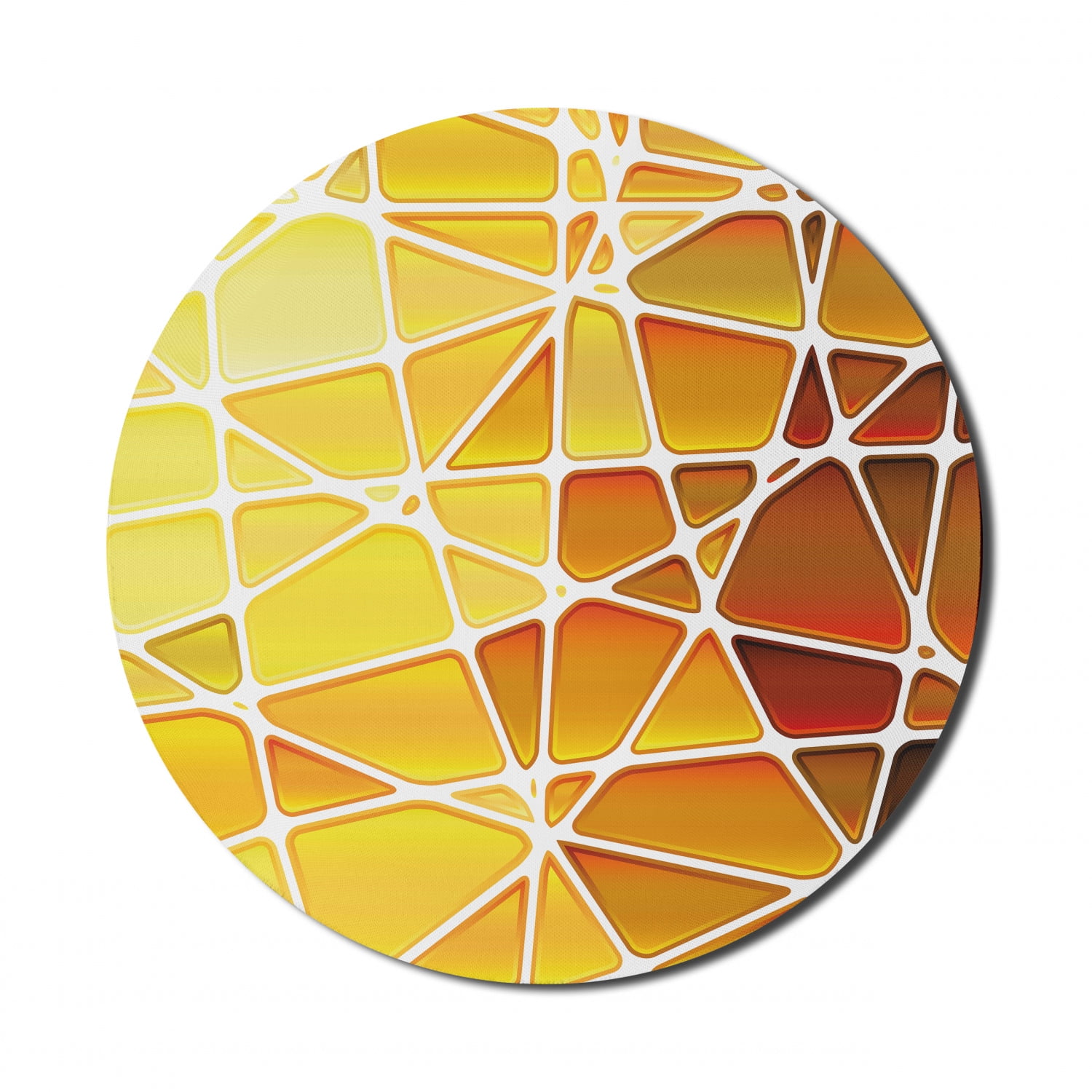 Yellow Mouse Pad for Computers, Snake Animal Skin Like Design ...