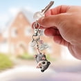 Cute Opossum Keychain with Encouragement Card Whimsical Animal Charm ...