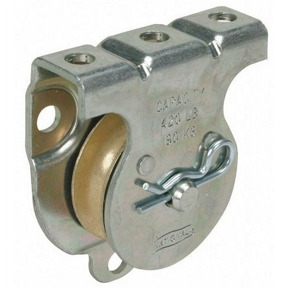 National Hardware N233-254 3219BC Wall and Ceiling Mount Single Pulley ...
