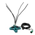 Standing Misting Cooling System 8 Meter Line Us Standard Thread Standing Misters For Backyard