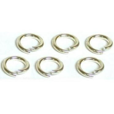 100 Sterling Silver Open Jump Rings Jewelry 24 Ga 3mm - Walmart.com