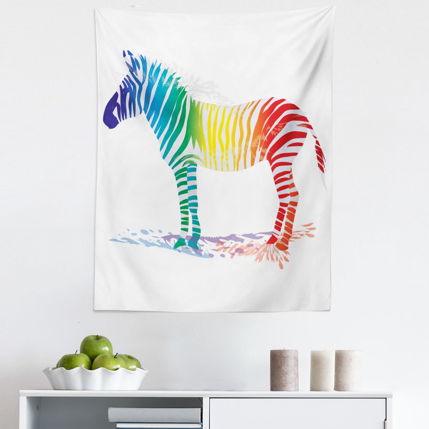 Art & Collectibles Macrame macrame rainbow wall hanging nursery decor ...