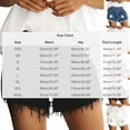 Ailaofu Women's Summer Ripped Denim Shorts High Waist Button Down Solid ...