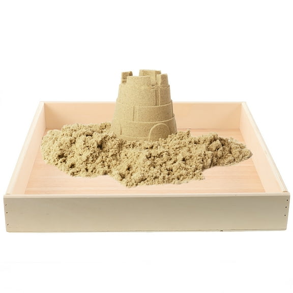 Gymax Toddler-Friendly Wooden Backyard Sandbox W/ Built-in Seating Kid ...