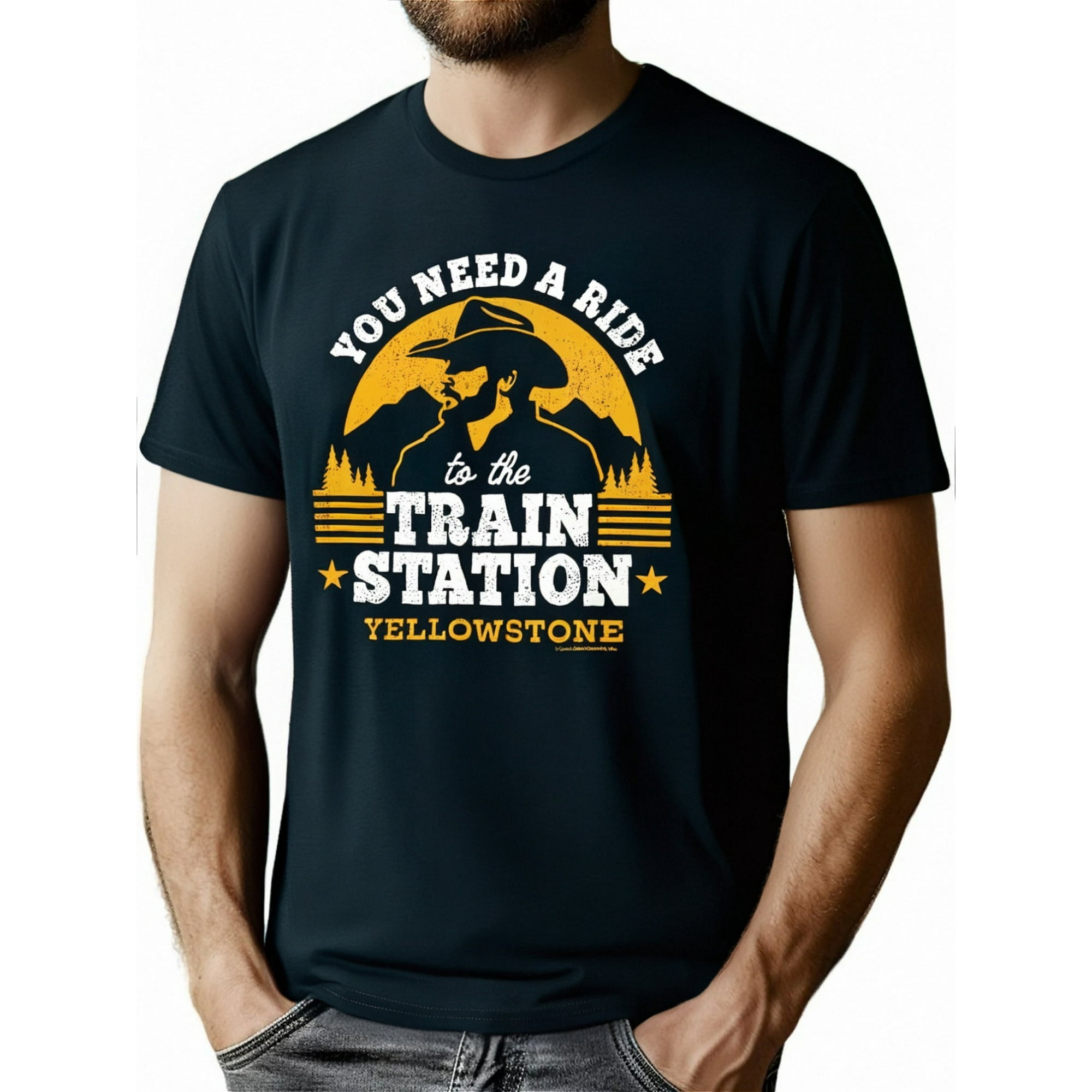 Click here for Generic Yellowstone - You Need A Ride To The Train... prices