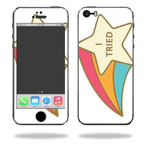 Skin Decal Wrap Compatible With Apple iPhone SE Sticker Design I Tried ...