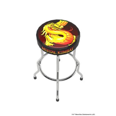 Arcade1UP - Bandai Legacy - Pac-Man Adjustable Gaming Stool - Walmart.com