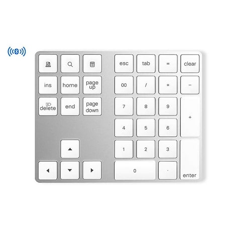 Wireless Numeric Keypads 34-key Bluetooth Numeric Keyboard For Computer ...
