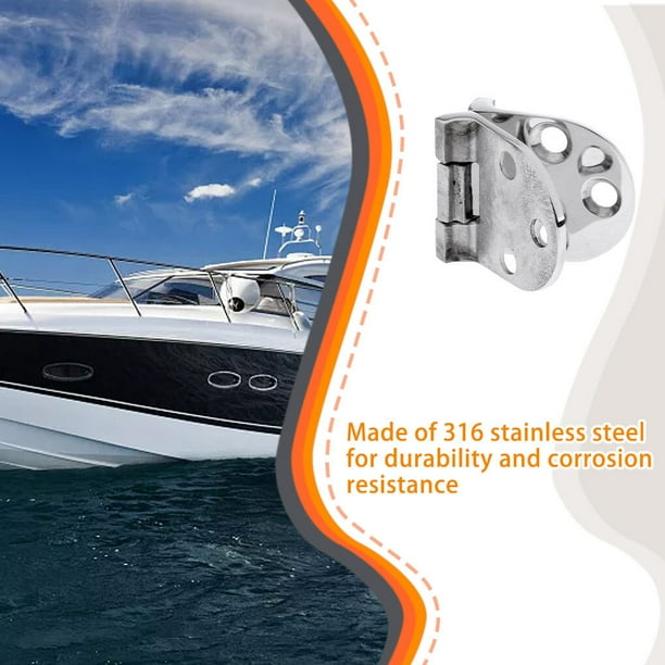 freestylehome Cabinet Hinge Butt Hinges Heavy Duty Oval 6 Holes Control ...