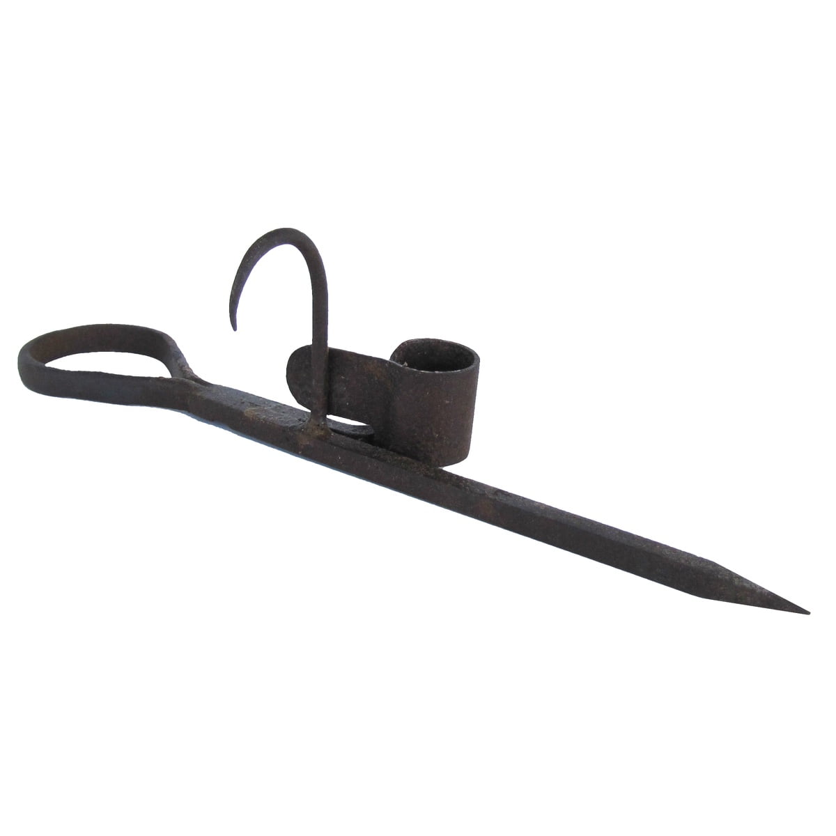 Hand Forged Iron Sticking Tommy Miner Candle Stick Miners Mining Tool ...