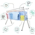 Clothes Racks for Hanging,94.5 inch for Stainless Steel Adjustable and ...