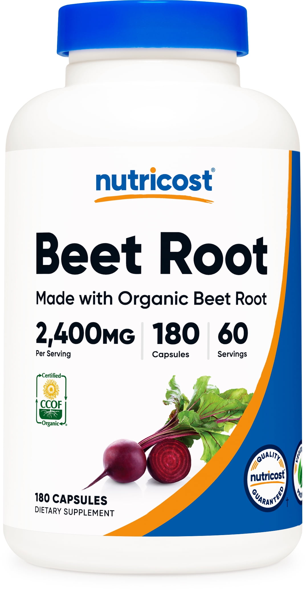Nutricost Beet Root 2400mg, 180 Capsules - Supplement made with Organic ...