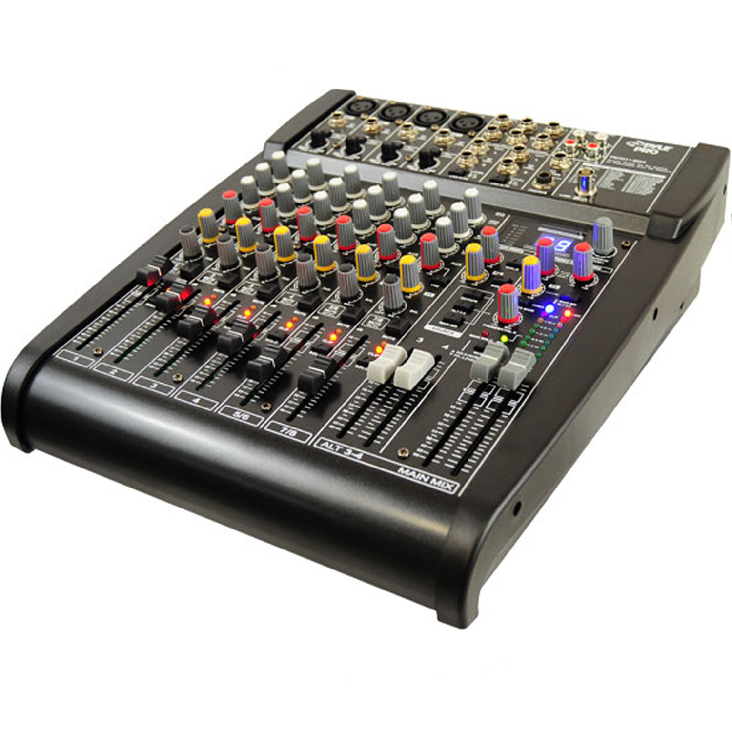 PylePro - PEXM1204 - Studio Grade 24 Bit 12 Channel Stereo Mixer w ...