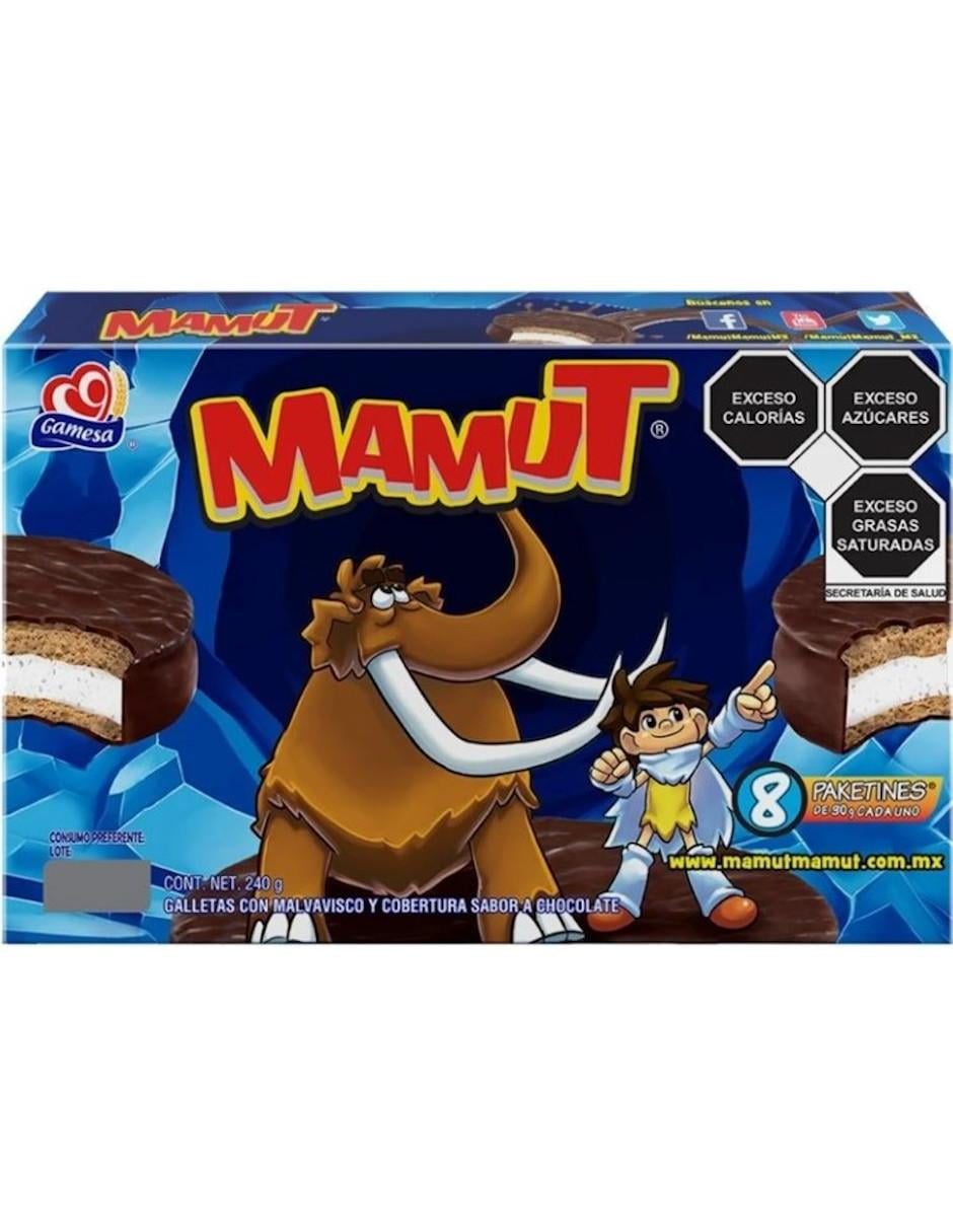 Pack de 12 Galletas Gamesa Mamut de 8/30g Gamesa Mamut | Bodega Aurrera ...