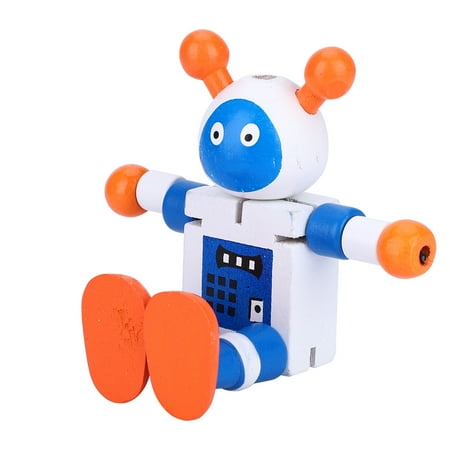 Kids Wooden Robot Toys, Non- Robot Toys, Wooden Material Bright Color ...