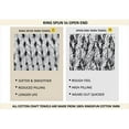 Euro Spa Waffle Wash Cloth - Set of 12 Luxury Pure Ringspun Cotton ...