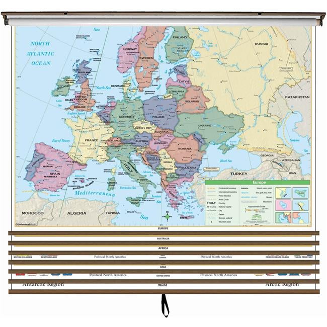 Univarsal 919100032001-64x70-SR7 64 x 70 in. 7-Map Essential Custom ...