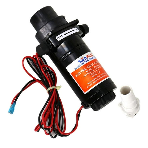12V Marine Macerator Water Waste Pump 18.9 LPM Boat RV Trailer Camper ...