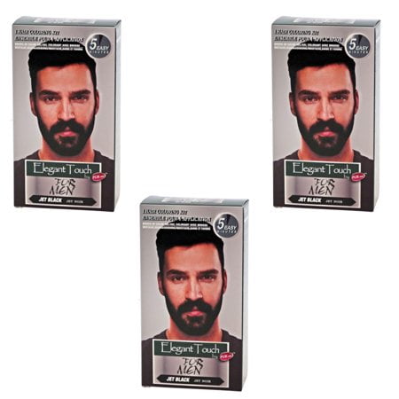 Click here for Purest Pur-Est Men Jet Black  Mustache & Beard Col... prices