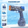 JoyStone Electric Water Blaster for Kid/Adult, Transparent Automatic ...
