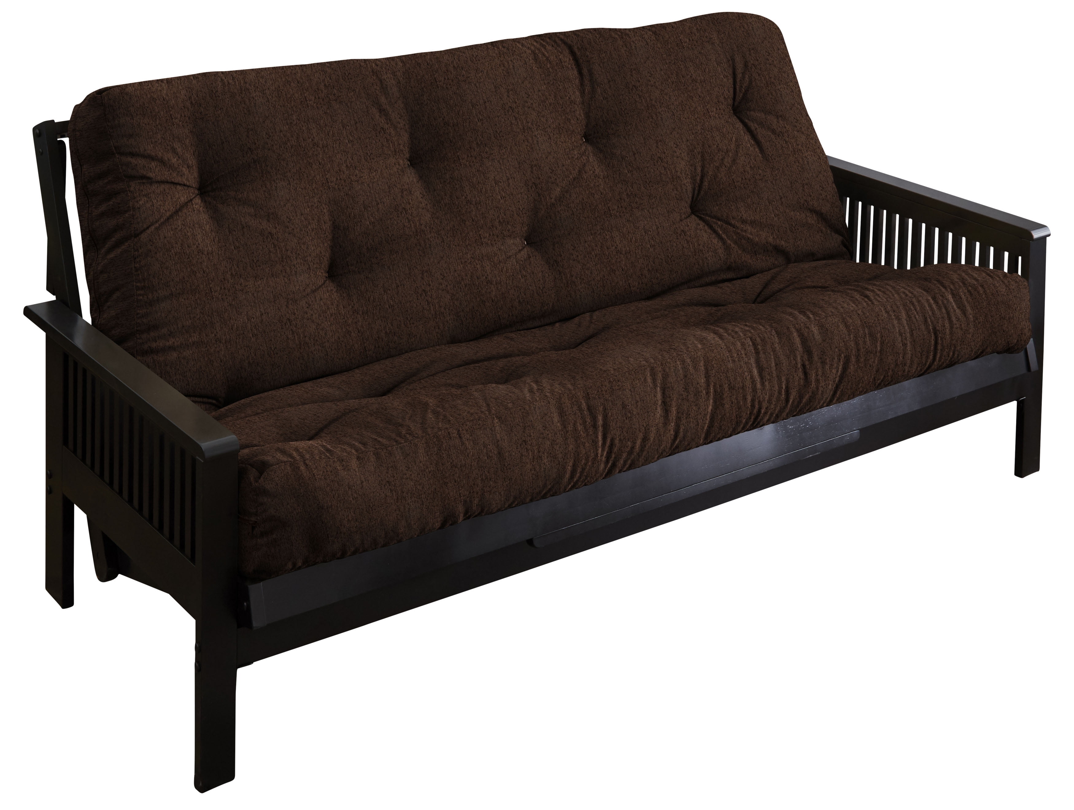 Sorra Home - 12 inch Reversible Tufted Futon Mattress, Queen Size ...