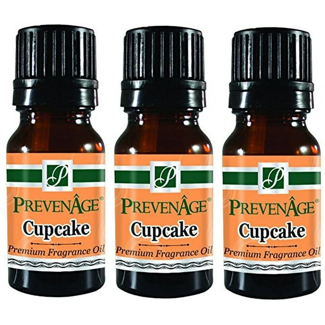 Cupcake Fragrance Oil Pack of 3 Aromatic Premium Grade Scented Perfume ...