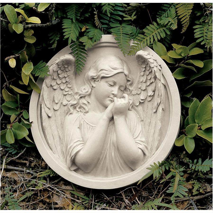 Design Toscano Thoughts of an Angel Sculptural Wall Roundel - Walmart.com