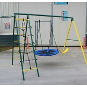 Metal Pole Swing Set