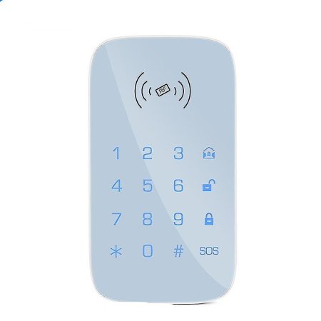 Wireless Keypad For Security System Kit Burglar Fire Alarm Host Control ...