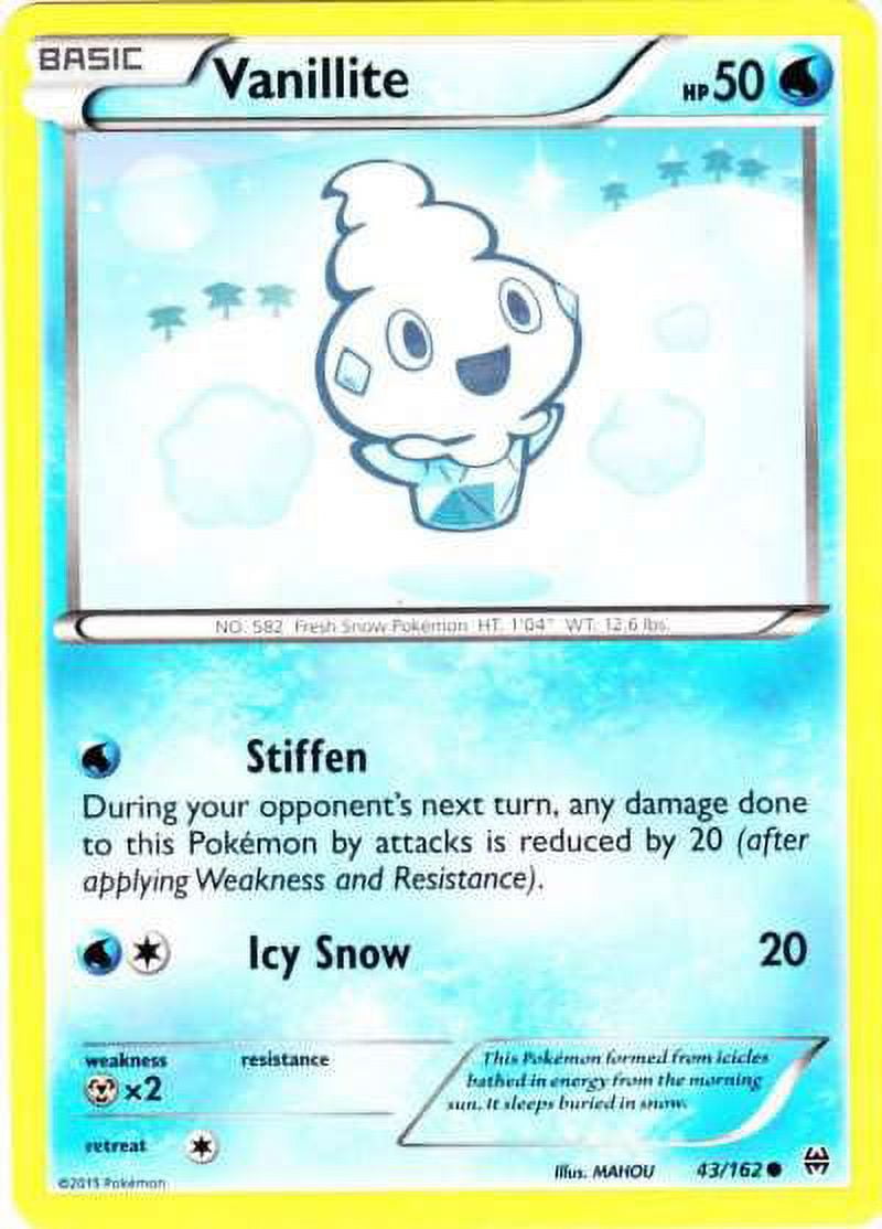 Pokemon BREAKthrough Vanillite #43 - Walmart.com