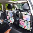 2Pack Car Back Seat Organizer Antique Nylon Fabric Thickened Waterproof ...