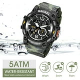 Alps Men’s Digital Analog Military Sport Waterproof Wristwatch, Outdoor ...