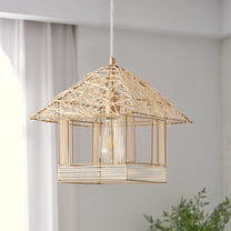 6-Light Industrial Chandelier, Modern Black Ceiling Pendant Lighting ...