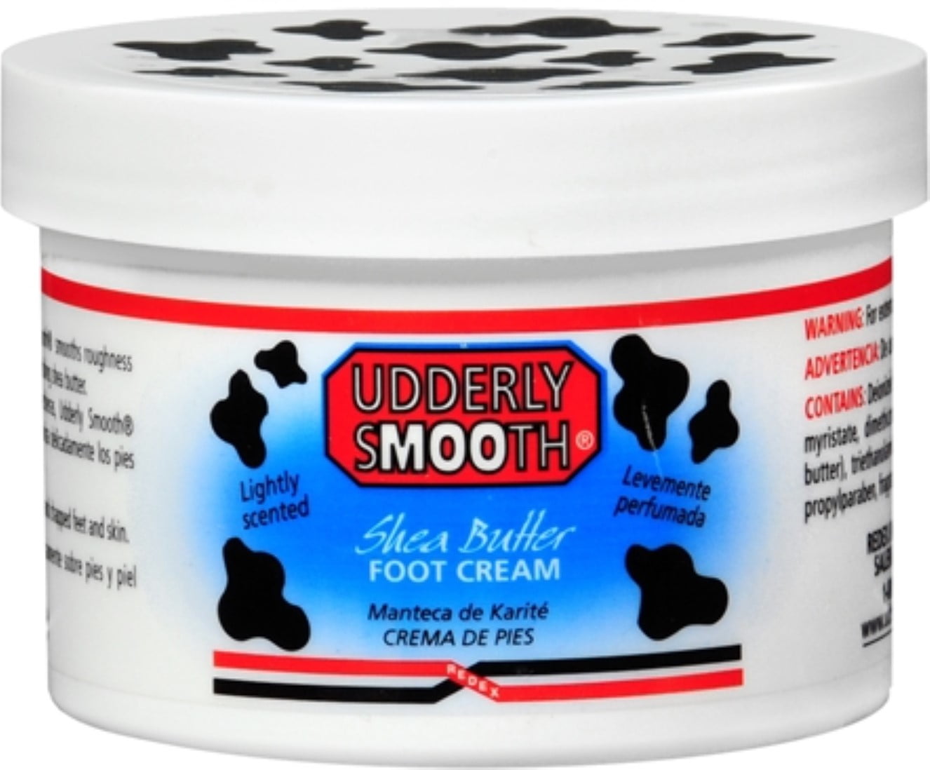 Udderly Smooth Shea Butter Foot Cream 8 oz (Pack of 2) - Walmart.com
